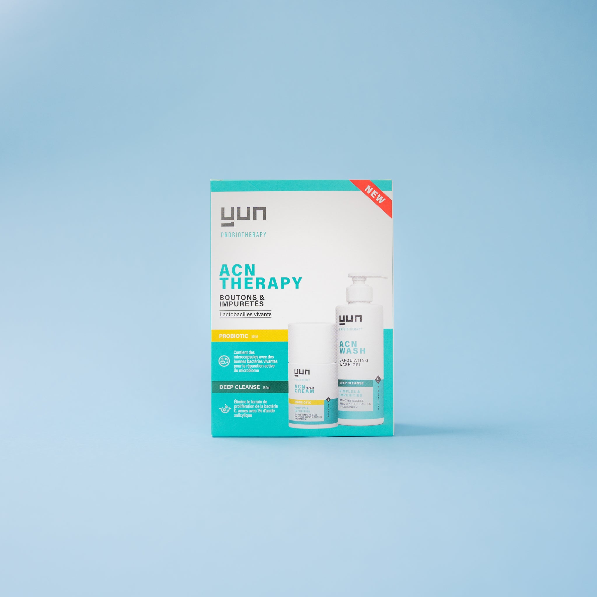 ACN - acne symptomen en onzuiverheden – YUN Probiotherapy