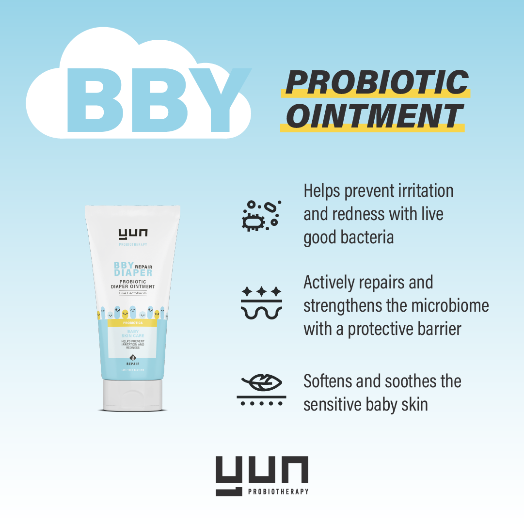 YUN BBY PROBIOTIC REPAIR Diaper Ointment 75 ml – YUN Probiotherapy